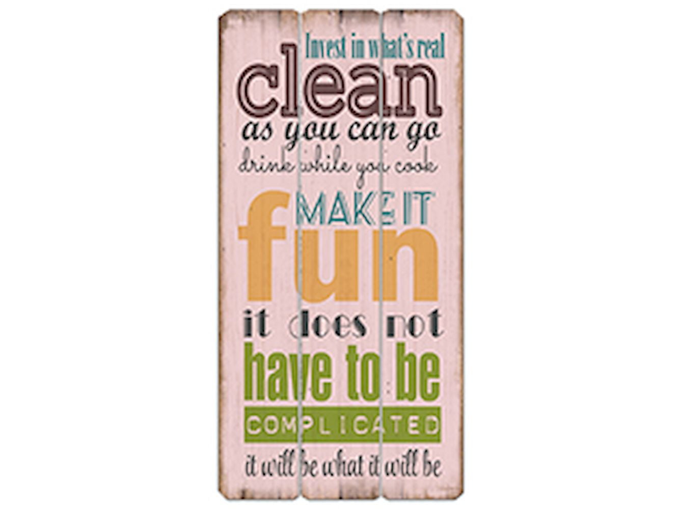 "Reality " Wooden Sign - Walmart.com