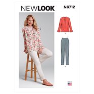 New Look Sewing Pattern 6229 Misses Dresses, Size A (8-10-12-14-16-18 ...