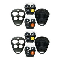 2 PACK KeylessOption Keyless Entry Remote Control Starter Car Key Fob ...