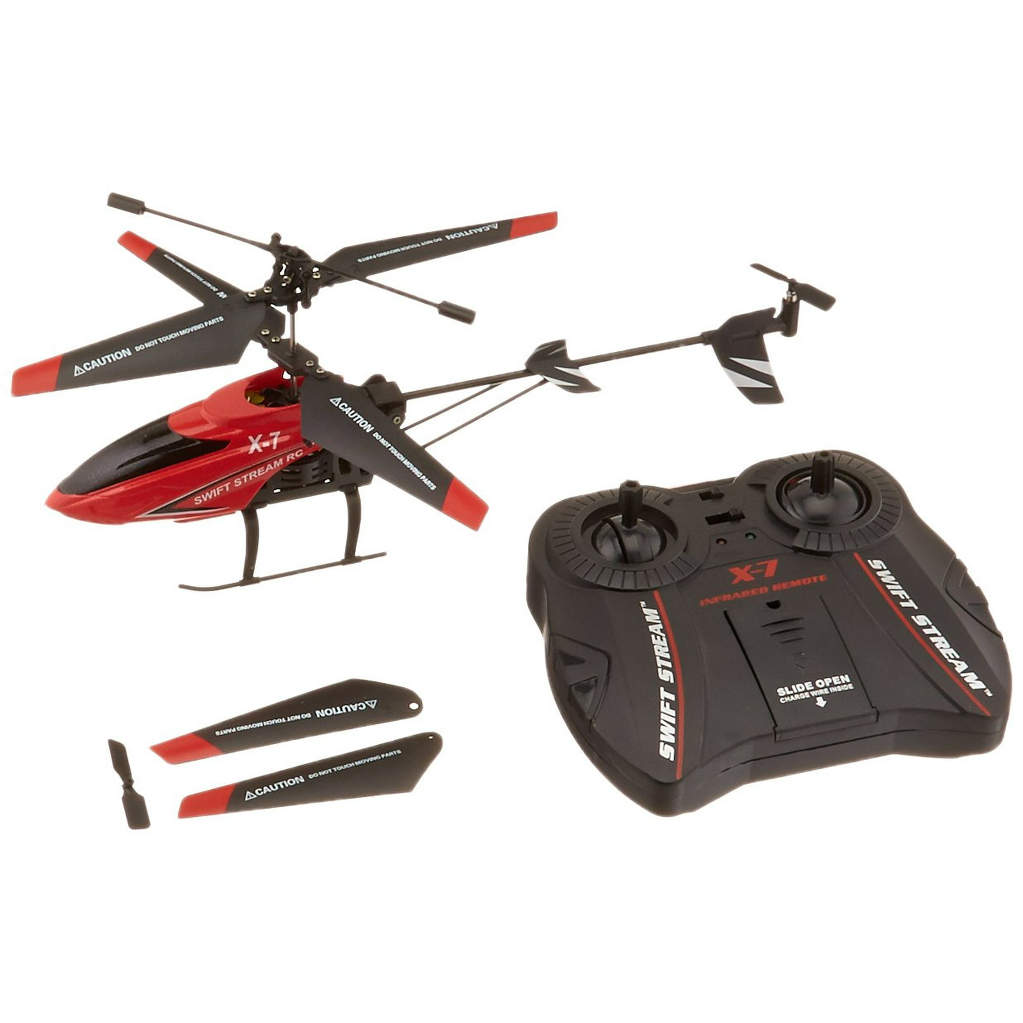 Swift infrared control helicopter store