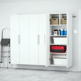 Prepac HangUps 72" Storage Cabinet Set C, 3 Pieces, White - Walmart.com