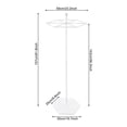 157cm(H) Clothing Display Rack, Carbon Steel Clothes Stand, Garment ...