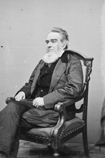 Print: Portrait Of Attorney-General Edward Bates, Officer Of The United ...