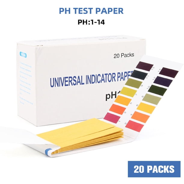 PH Test Strips 1600 Strips Professional Universal PH 1-14 Test Paper ...
