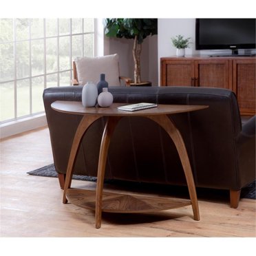 Martin Svensson Home Lisbon Sofa Console Table, Dark Mocha - Walmart.com