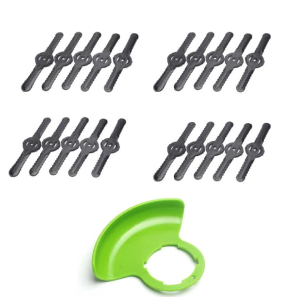 suyin 20Xplastic Blades Cutter Replace For Cordless Grass Trimmer ...