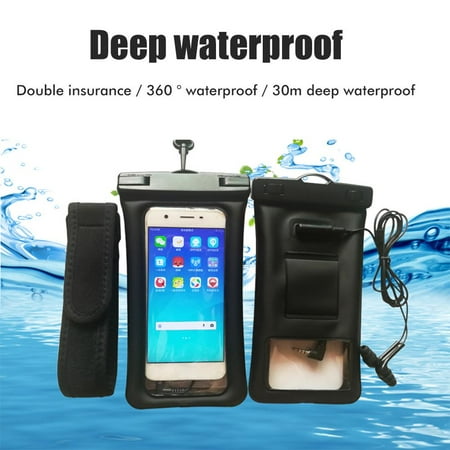 Floating Mobile Phone Waterproof Bag Touch Screen Dry Floating Mobile ...