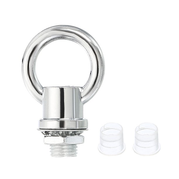 Uxcell M10 Thread Lifting Eye Nut Female Loop Holder Hook Ring 15kg ...