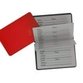 Credit Card Size Address Book Accordion Style with Magnetic Closure ...