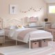 Garmic Twin Bed Frame for Girls Kids Metal Platform Bed Frame with ...