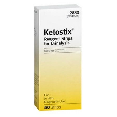 Tiras reactivas para análisis de orina Bayer Ketostix 50 tiras | Walmart en línea