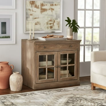 Member's Mark Enzo Storage Cabinet With Rattan Cabinet Doors - Samsclub.com
