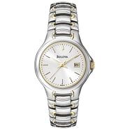 Bulova Women's Classic Champagne Dial Yellow Gold Steel Bracelet Watch ...