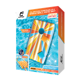 Cipton 35-inch Inflatable Pool Cornhole Set Toss Games for Kids and ...