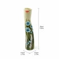 Decorative Human Face Sculpted Vase, Tall Flower Vase, Home Decorations ...