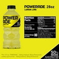 POWERADE ION4 Advanced Electrolyte System Lemon Lime Sport Drink with B Vitamins, Hydrating 28 ...