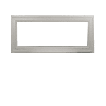 "Shed Windows More 12""x36"" Transom Vinyl Frame, Tempered Low E Glass ...