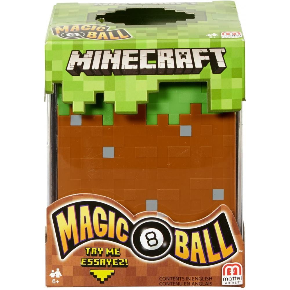 Magic 8 Ball Minecraft Novelty Toy with Themed Responses - Walmart.com ...