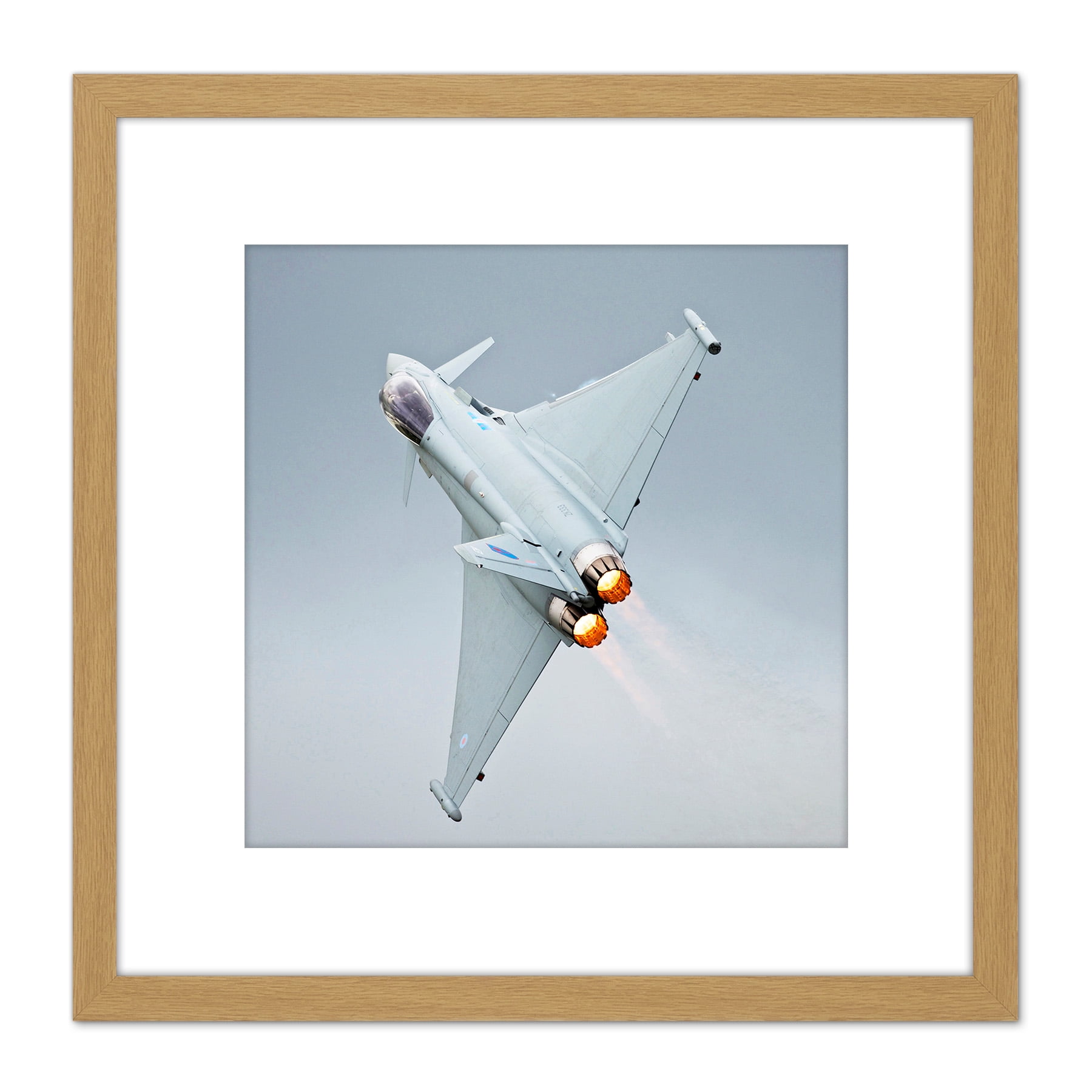 Gronemann Military UK RAF Eurofighter Typhoon Photo 8X8 Inch Square ...
