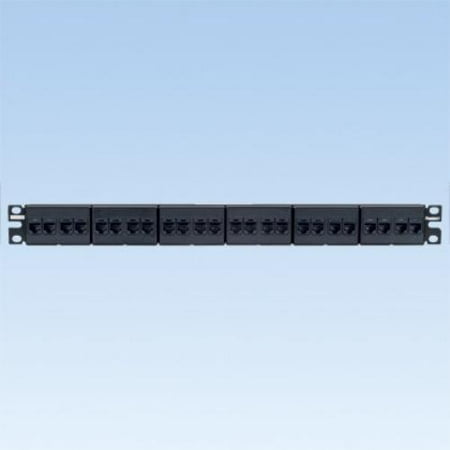Panduit 24 Port Cat6 Network Patch Panel - 24 X Rj-45 (cp24688bl ...