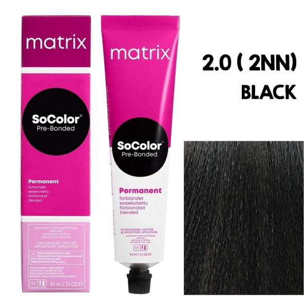 Click here for Matrix Socolor 2.0 2nn (Black)  90ml 90 Ml prices