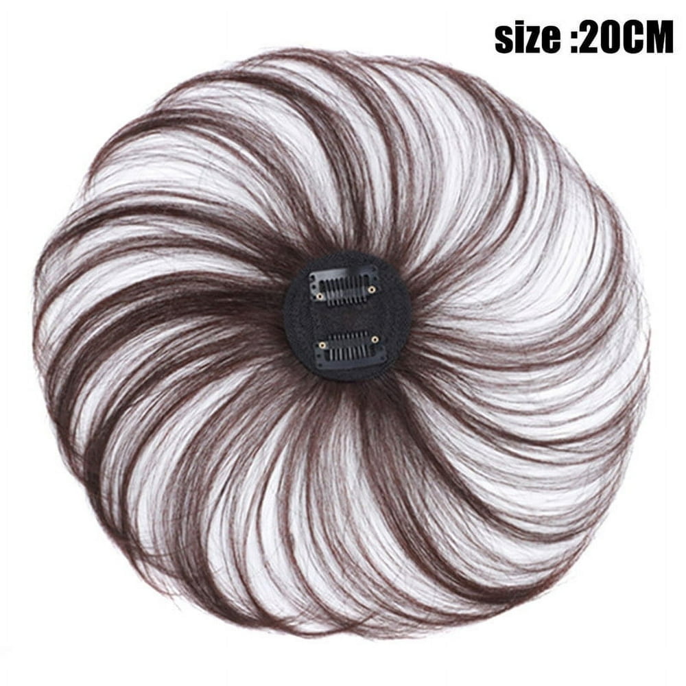 Click here for Generic Clip-On Hair Topper Wig Human Hair Hairpie... prices