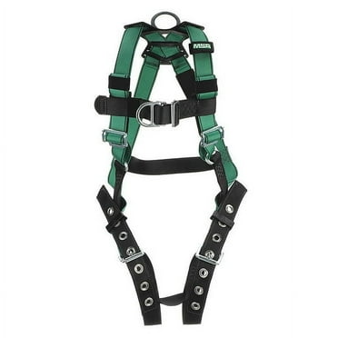 JORESTECH Safety Full Body Harness with Back D-Ring, ANSI, Padding and ...
