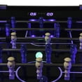 Atomic Azure LED Light Up Foosball Table with Interactive Inrail LED ...