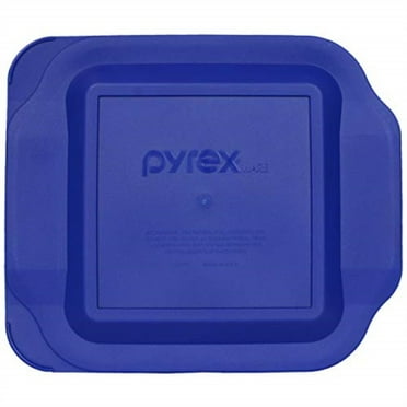 Pyrex Replacement Lid 7212-PC 11-Cup Cobalt Blue Rectangle Cover (2 ...