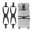 LNKOO Bag Bungee,1 Pack Luggage Bungee Strap Add a Bag, Z&L Adjustable ...