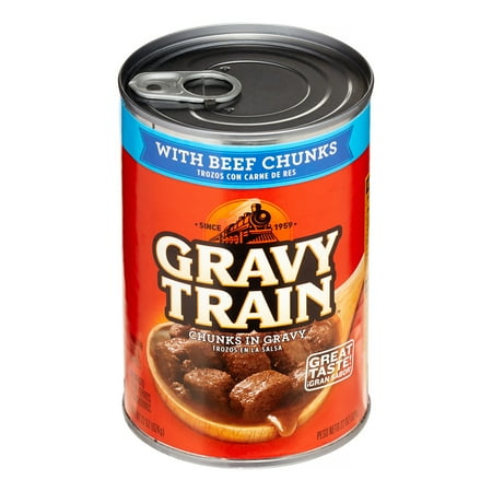 Gravy Train Beef with Chunks Dog Food, 22 Oz - Walmart.com