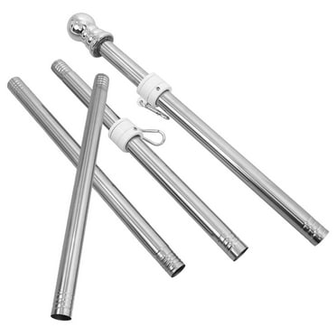 Allied Flag 7 FT Aluminum Tangle Free Spinning Flag Pole Set - Walmart.com