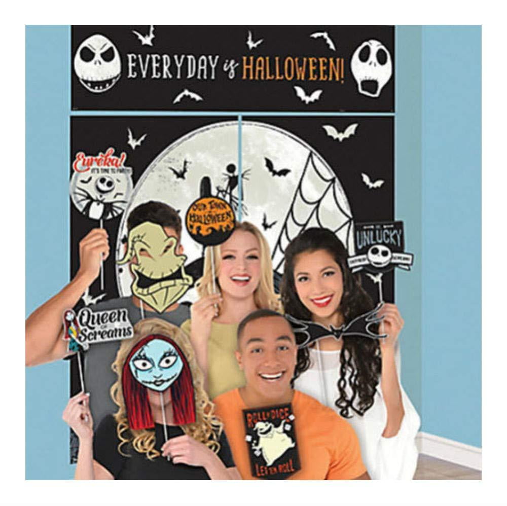 Nightmare Before Christmas Scene Setter Halloween Party and 12 Party ...