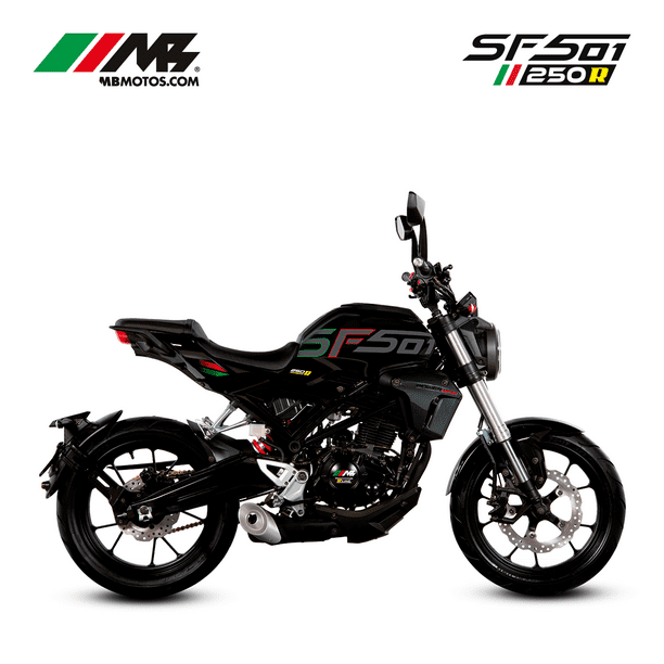 Motocicleta Deportiva MB MOTOS SF 501 250R Negro 2025 MB MOTOS Mb motos ...