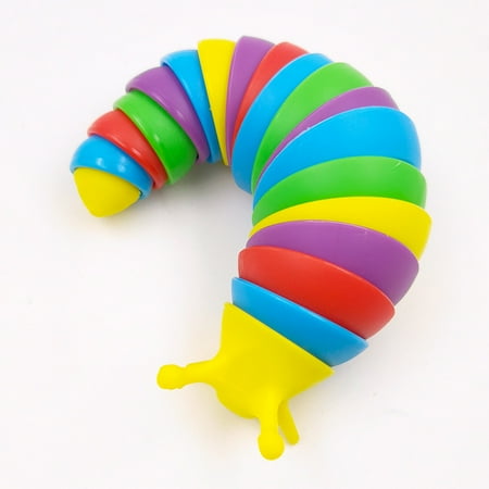3D Printed Articulated Slug Toy Funny Flexible Slugs Stim Toy Jumbo ...
