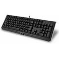 Gaming Keyboard,LED Backlit Mechanical Keyboard USB Wired Multimedia ...