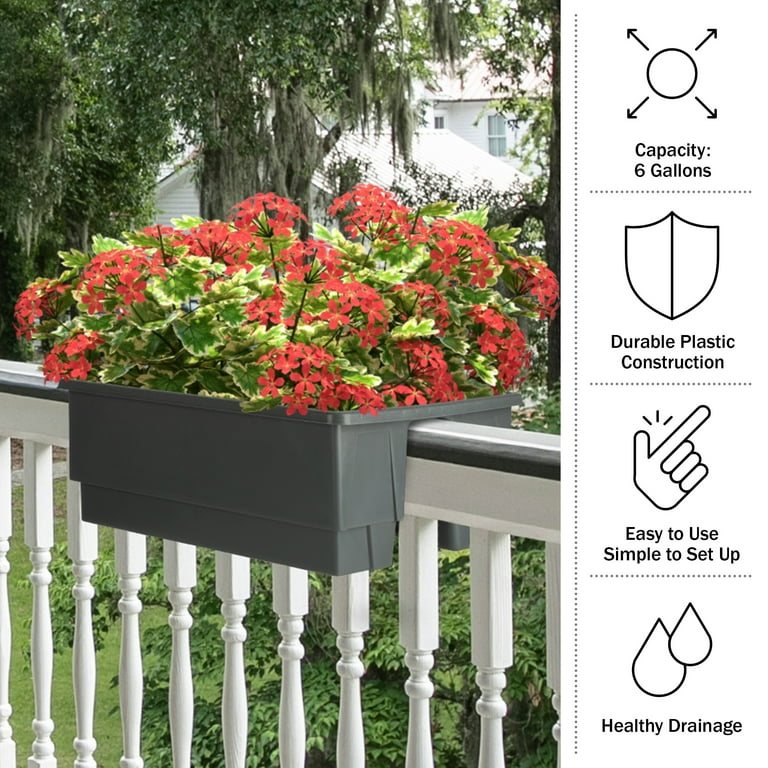 Railing Planter Box Plans
