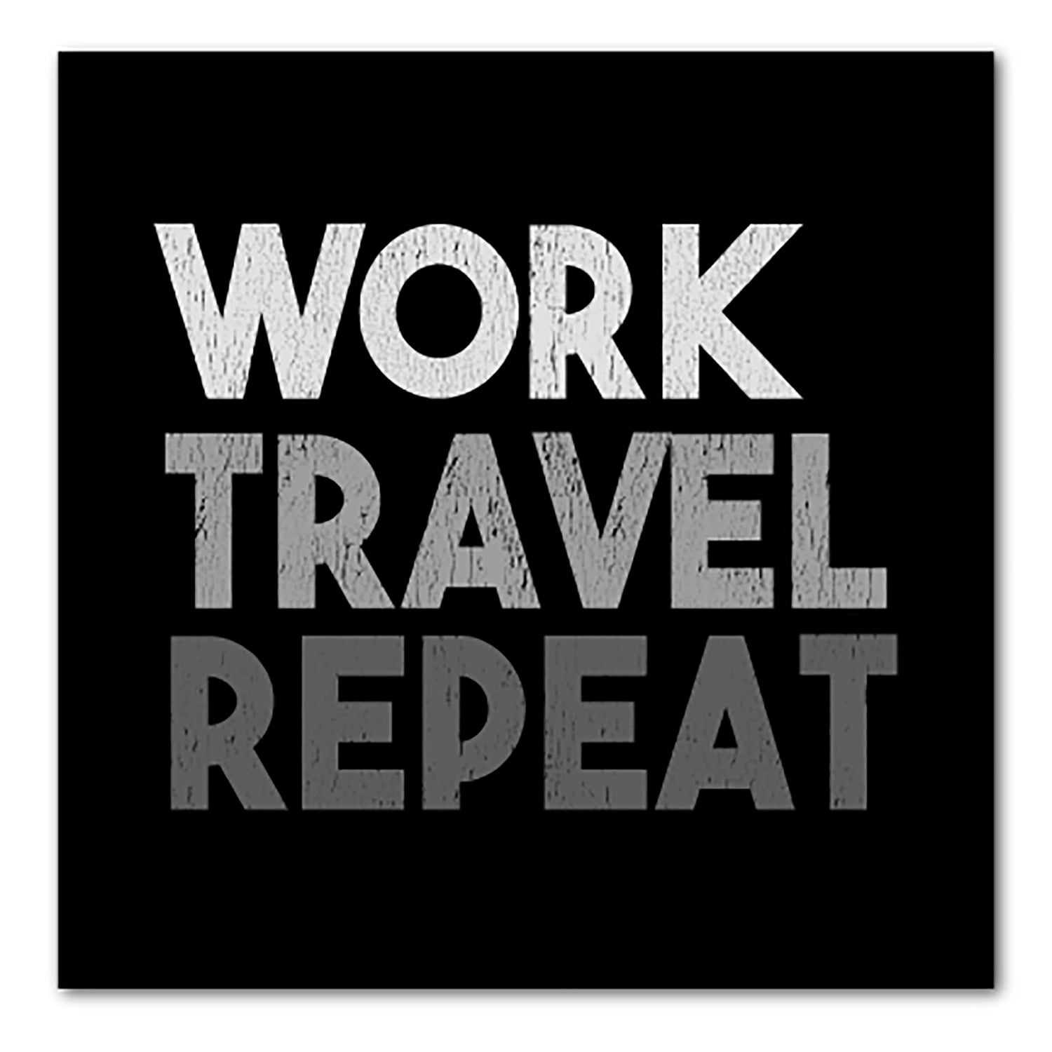 DistinctInk Custom Bumper Sticker - 4" x 4" Decorative Decal - Black ...