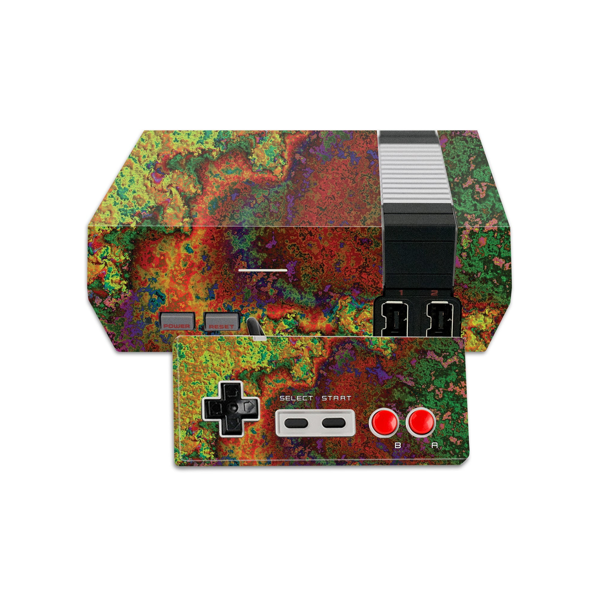 Skin Decal Wrap Compatible With Nintendo NES Classic Edition Rust ...