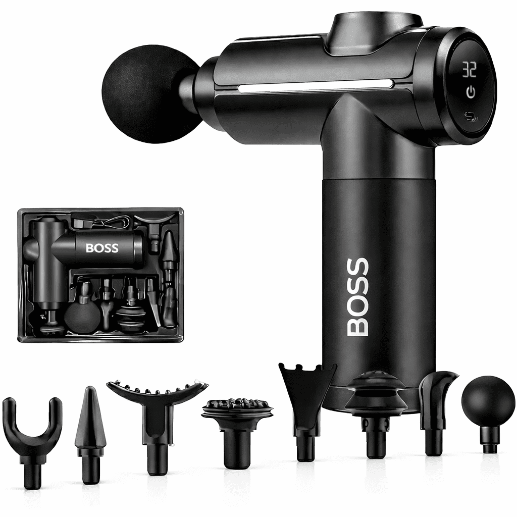 Click here for Boss Projector Boss Massager: 8 Heads & 32 Speeds... prices