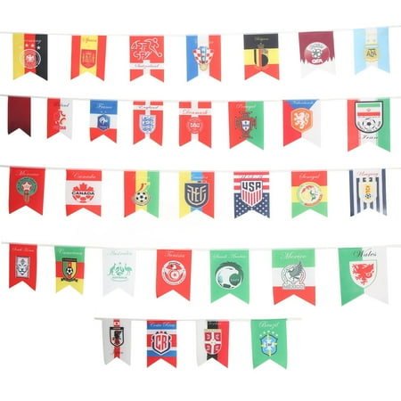 World Cup Team Flags, High Temperature Fixation 2022 Soccer World Cup ...