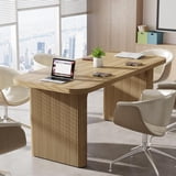 Tribesigns 5 ft Conference Table, Modern Rectangular Meeting Seminar ...