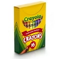 Crayola Crayons, Reg Size, 16 Colors Per Box, Set Of 12 Boxes - Walmart.com