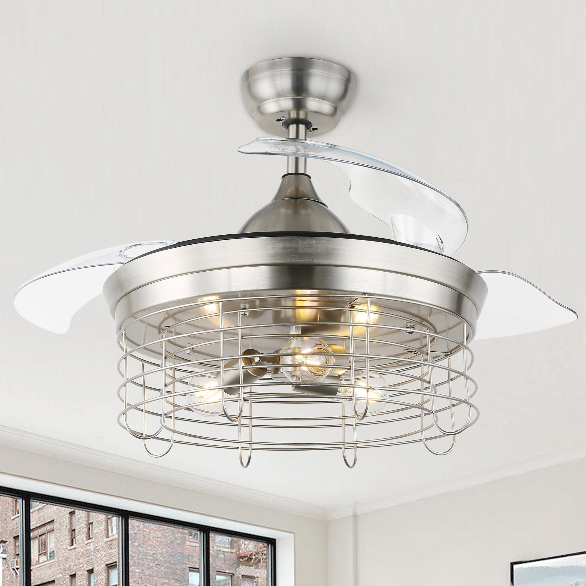 Retractable Blade Ceiling Fan Malaysia | Shelly Lighting