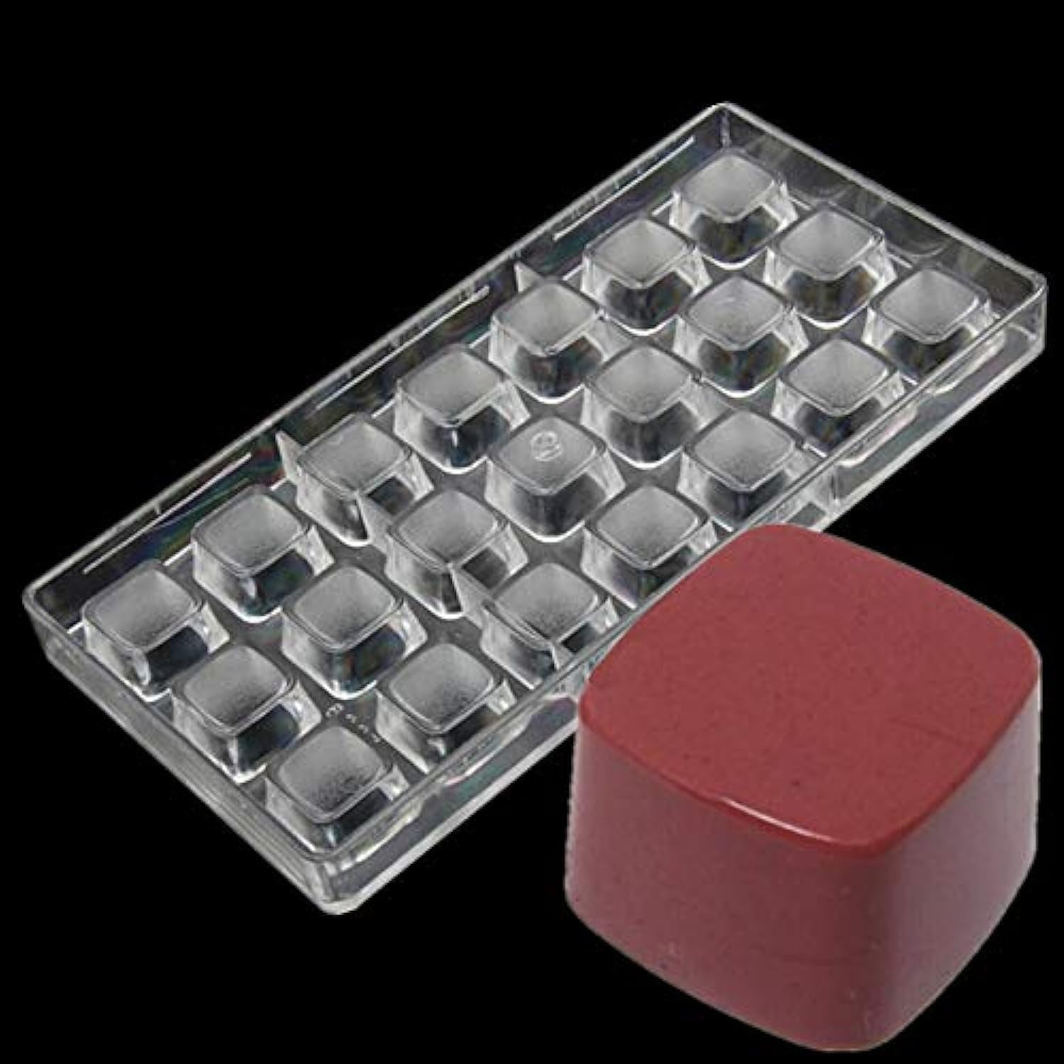 Square Shape Polycarbonate Chocolate Mold DIY Handmade Chocolate PC ...