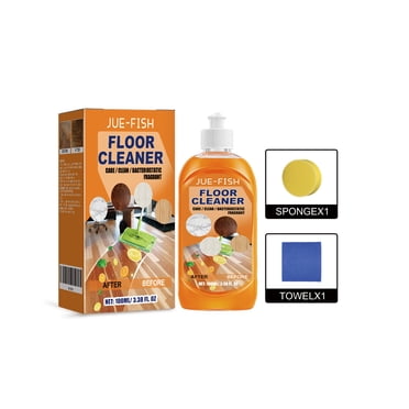 100ml Multi-Purpose Floor Cleaner - Vinegar-Based Floor Polish Cleaner ...