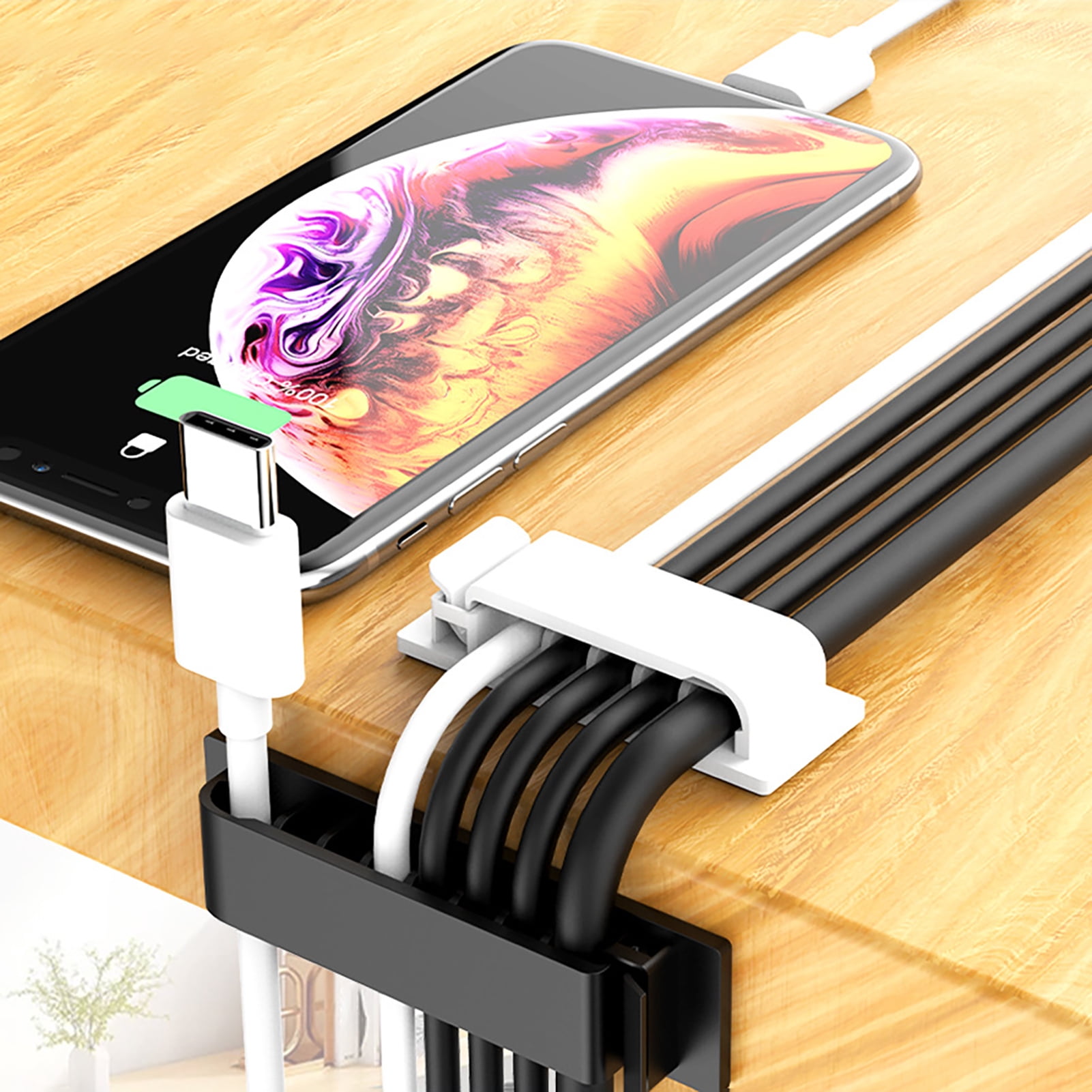 AURORA TRADE Cable Winder Strong Adhesiveness Anti-winding Self ...