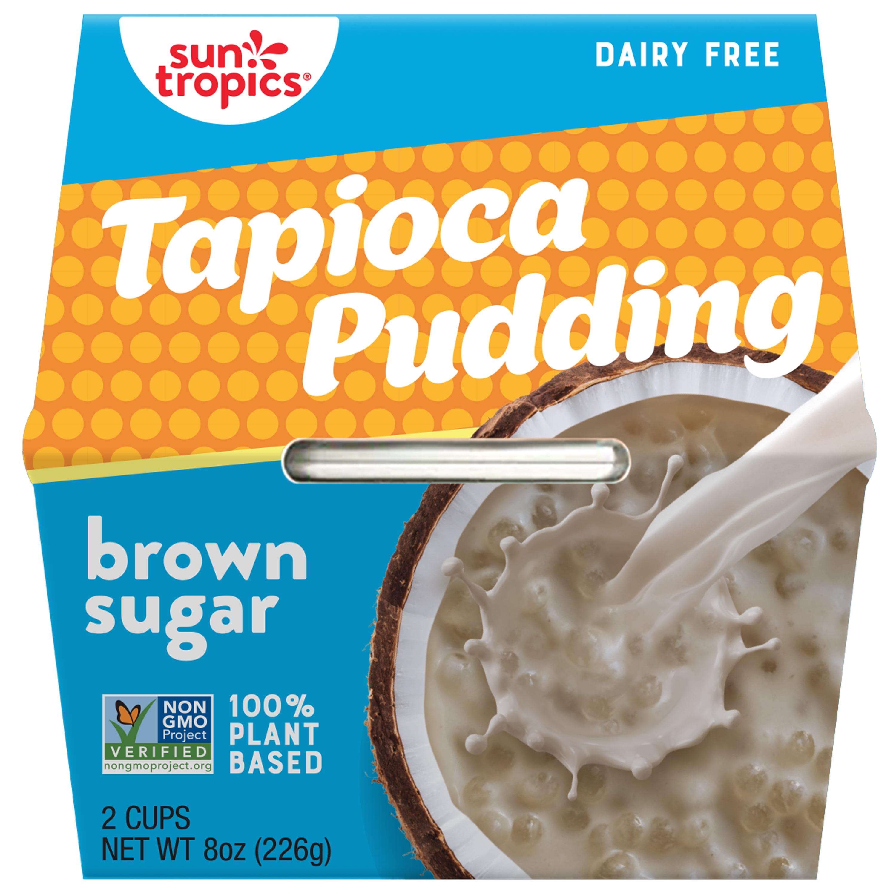 Sun Tropics Tapioca Pudding, Brown Sugar 4.0oz (Pack of 6) - Walmart.com
