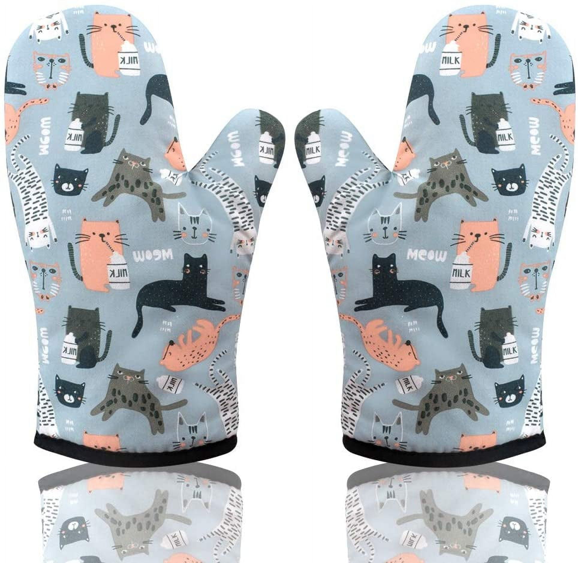 Oven mitt oven mitts, pot holders mitt baking gloves oven gloves oven ...