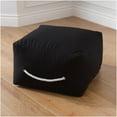 KidKraft Square Pouf Navy with White Stars - Walmart.com